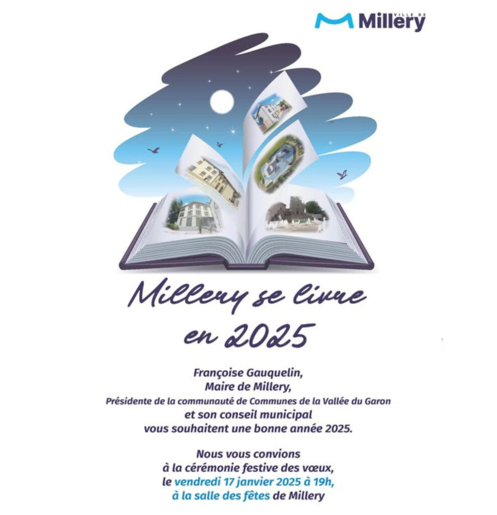 Vœux du Maire 2025 - Mairie de Millery